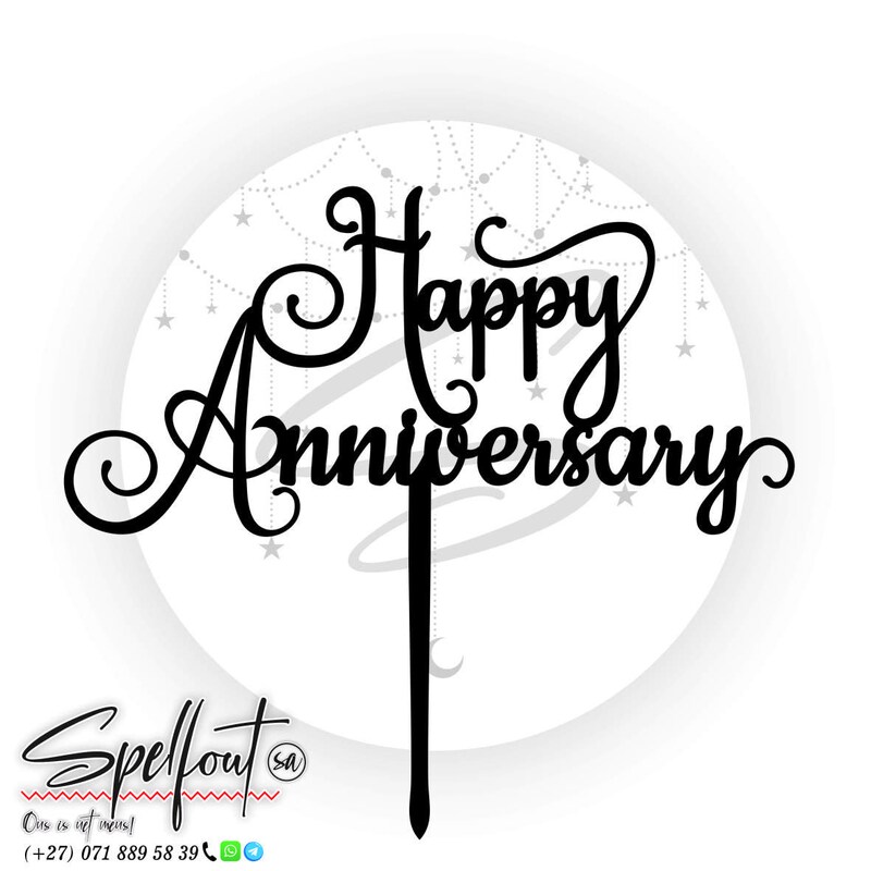 Anniversary Svg - Etsy