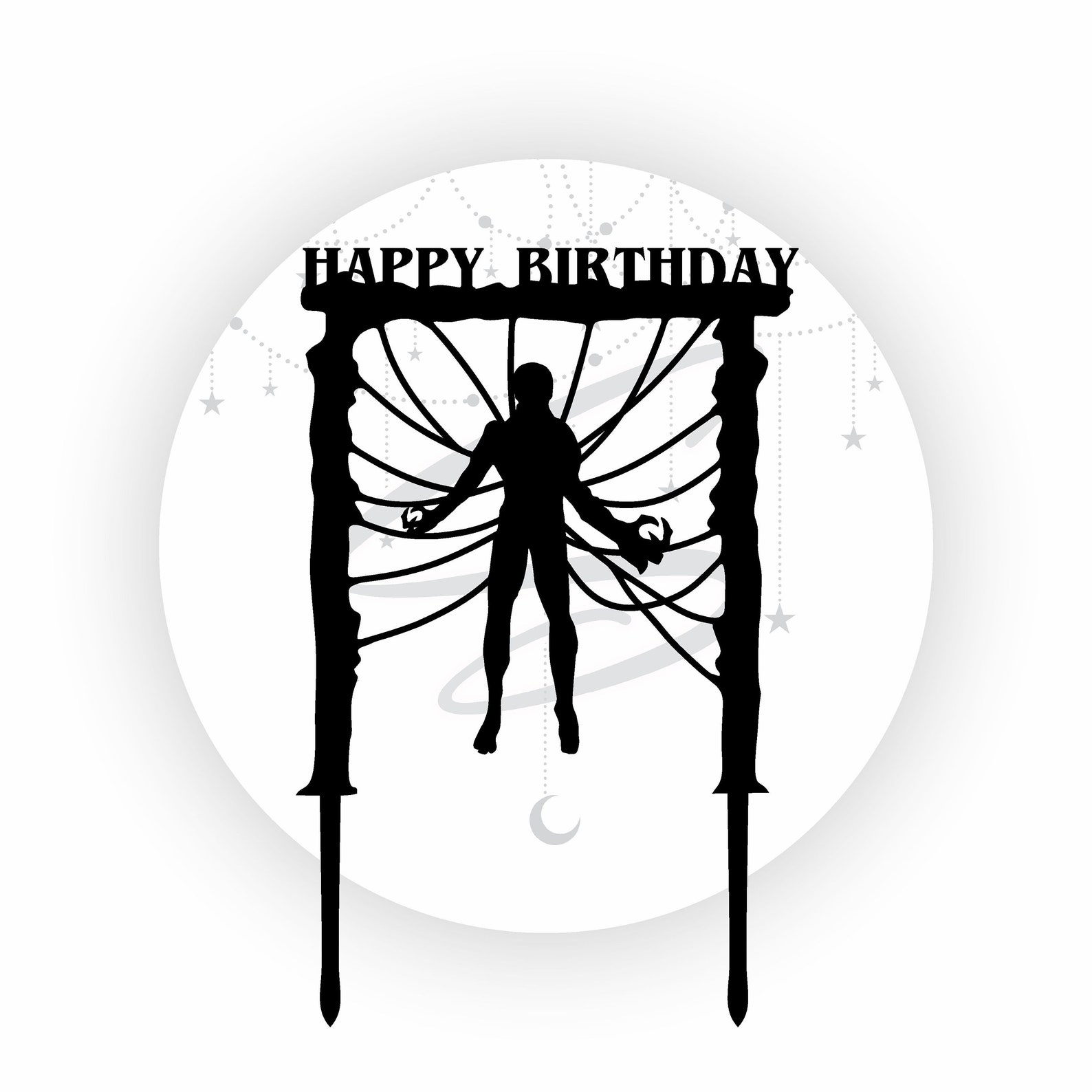 Stranger Things Vecna Large Letters Personalize Cake - Etsy Canada