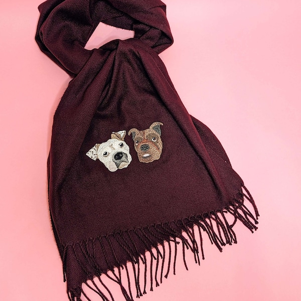 Custom Printed Scarf - Etsy