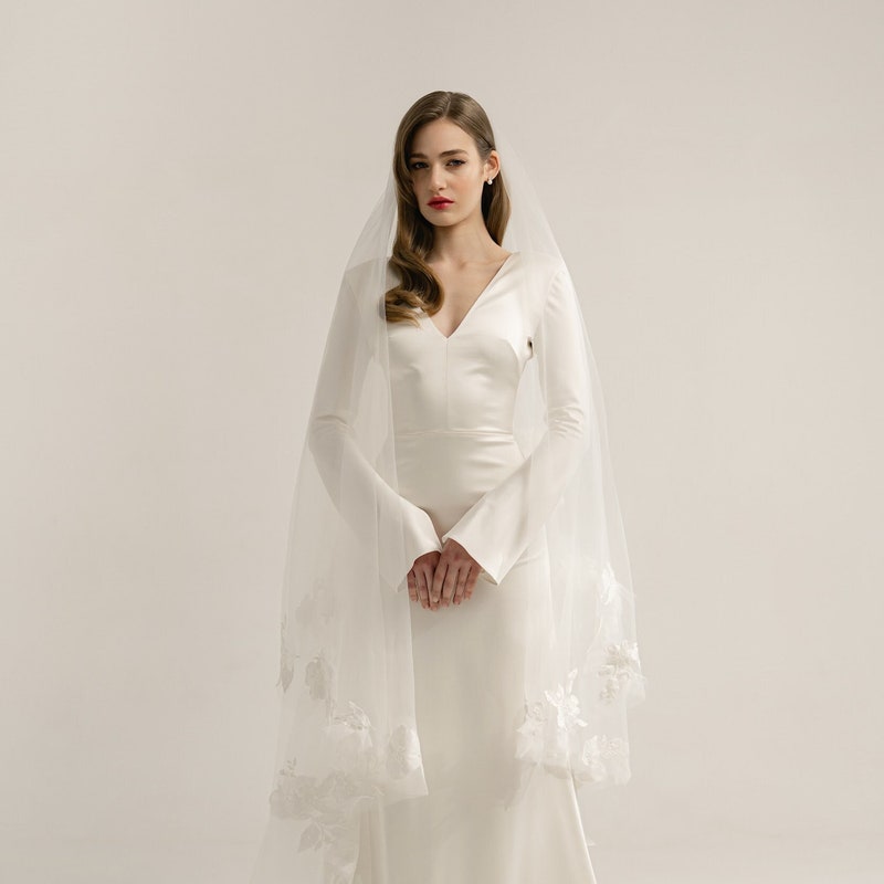 Simple Modern Wedding Dress - Etsy