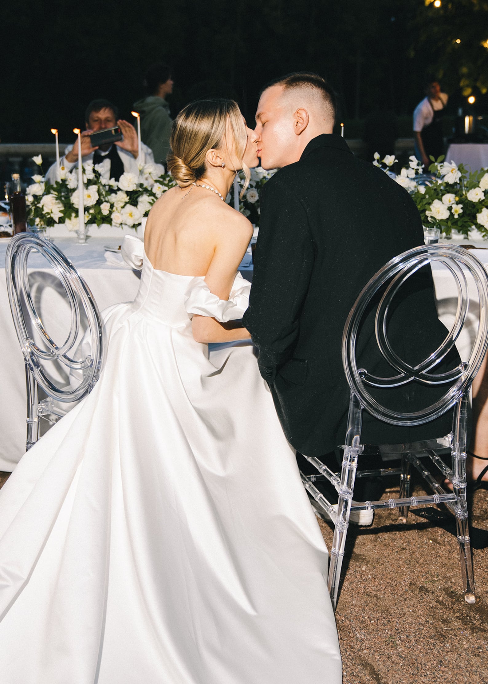 Off-the-shoulder Wedding Dress, Romantic Wedding Dress, Wedding Dress ...