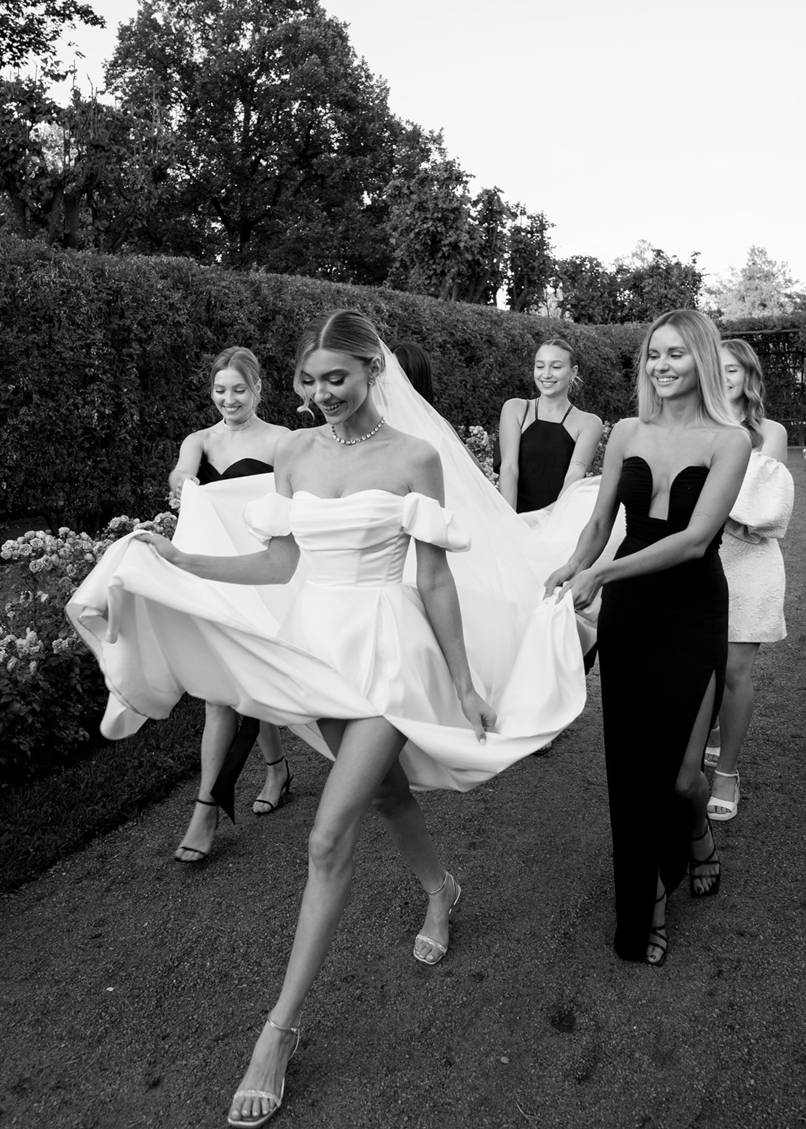 Off-the-shoulder Wedding Dress, Romantic Wedding Dress, Wedding Dress ...