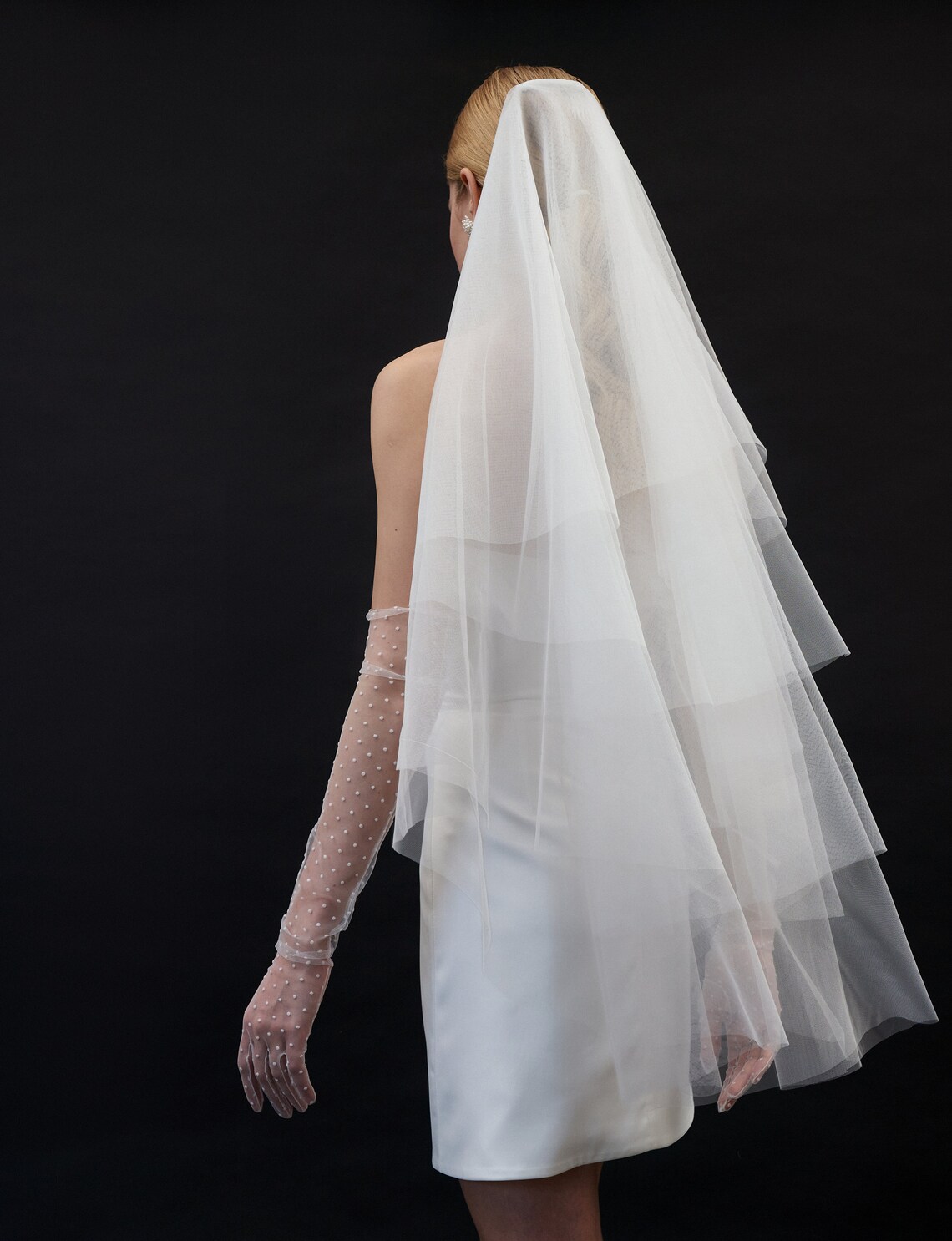 Modern Mini Wedding Dress Simple Wedding Dress Mini Dress - Etsy