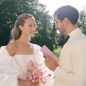 ELEONORE| Oraganza Wedding Dress, Ivory A-line off Shoulder Dress ...