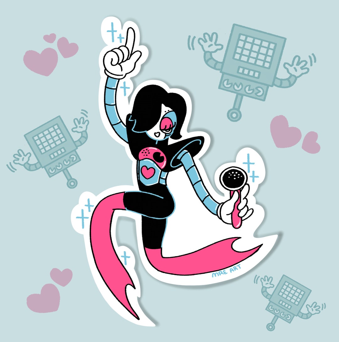 Mettaton EX Sticker - Etsy