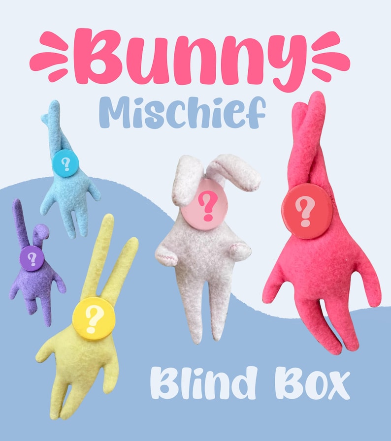 Little Mischiefs™ Bunny Series - Etsy