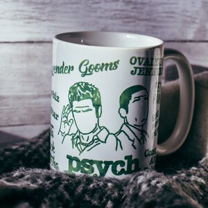 Psych Mug - Etsy