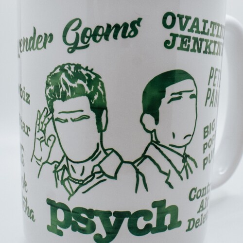 Psych Tv Show Logo Pineapple Coffee Mug Gifts for Fans of - Etsy