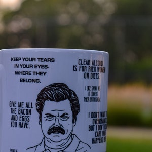 Ron Swanson Mug - Etsy