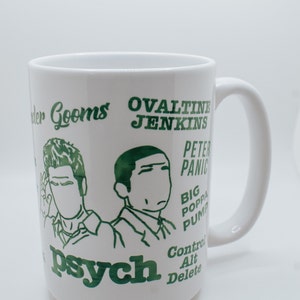 Psych Mug - Etsy