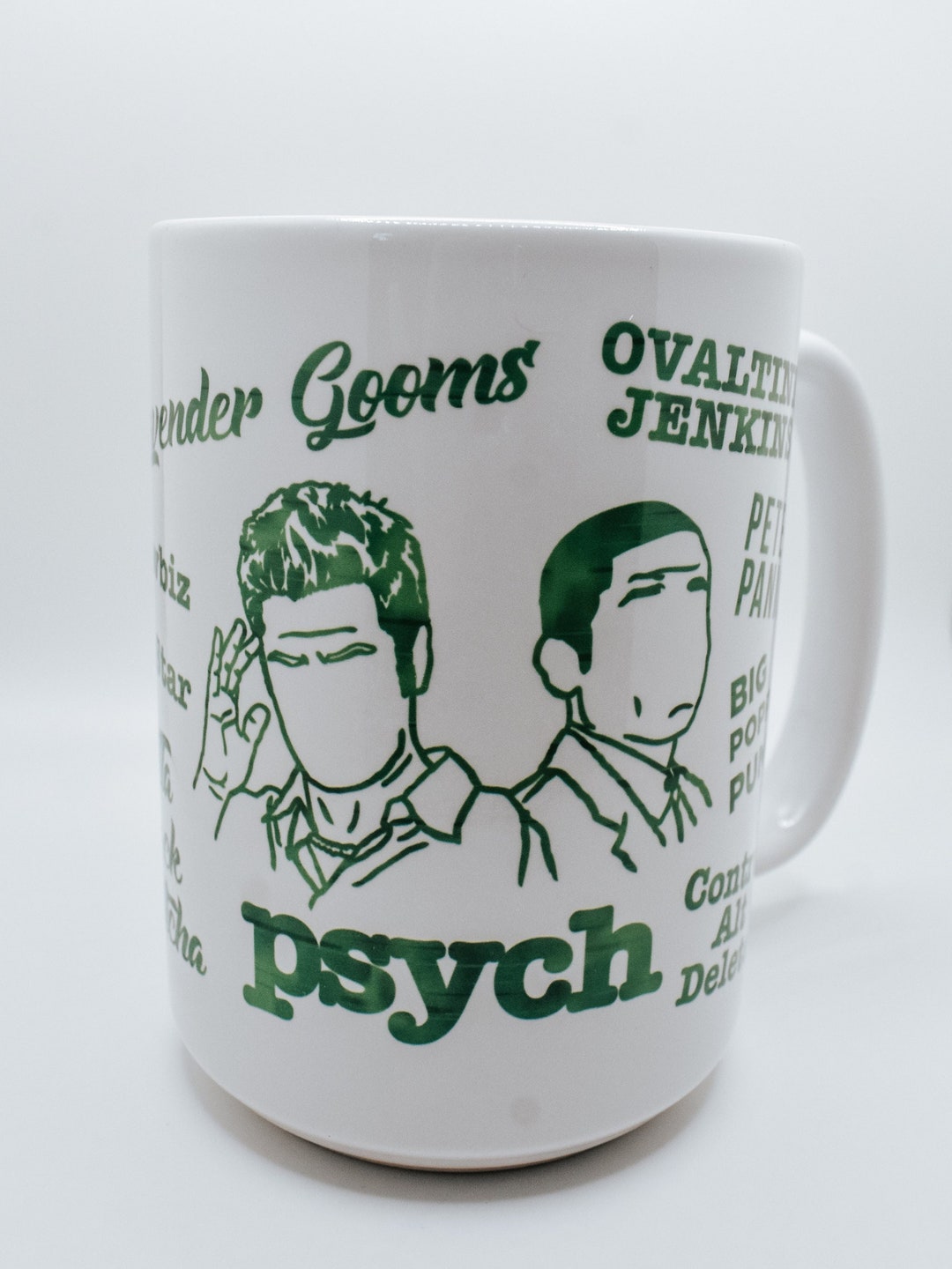 Psych Mug - Etsy