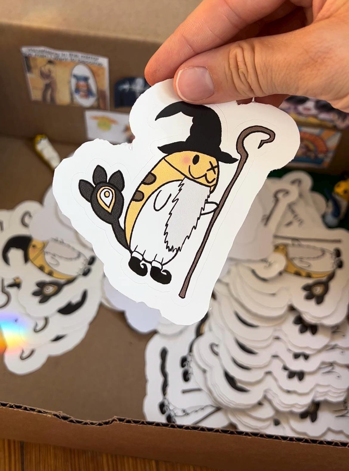 Grem Oji-chan Sticker Gigi Murin Inspired Hololive Whimsy - Etsy