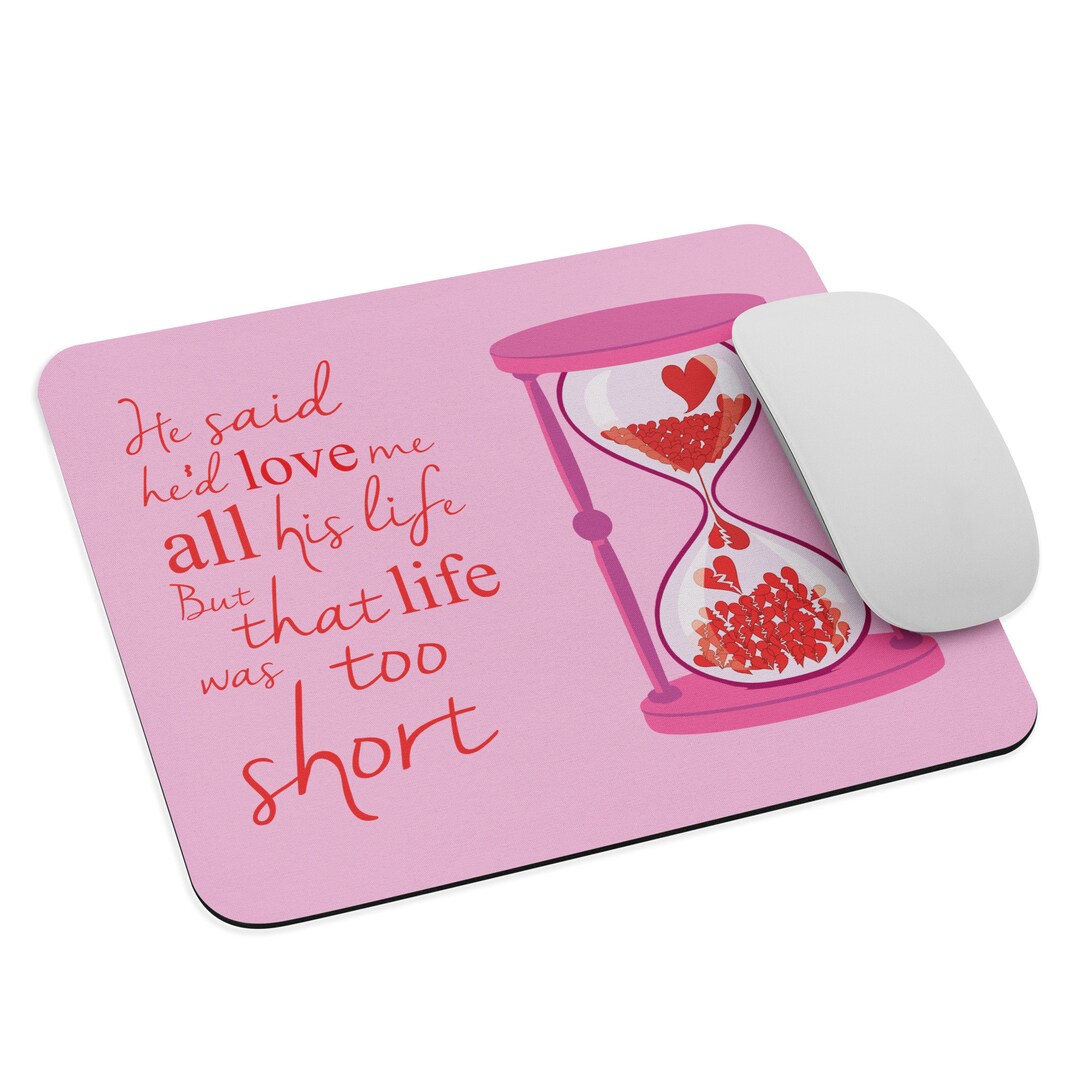 Swiftie Mouse Pad the ERAS Tour Taylor Swift Lyrics Pink Gifts - Etsy