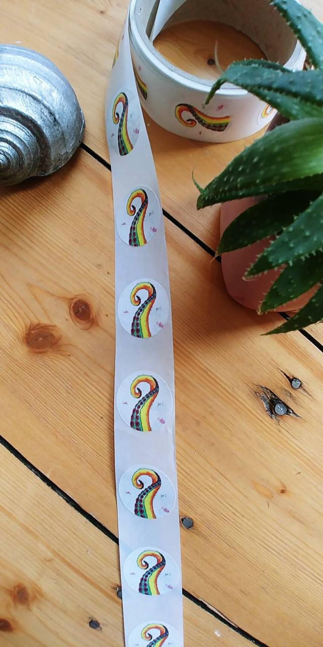 Stickers, 10 Pieces, Labels, Stickers, Round, Gift, Beautifully Wrapped ...