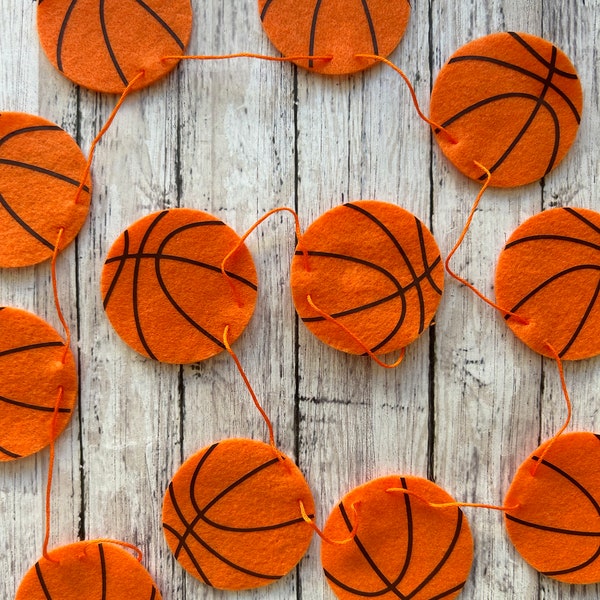 Basketball Garland - Etsy