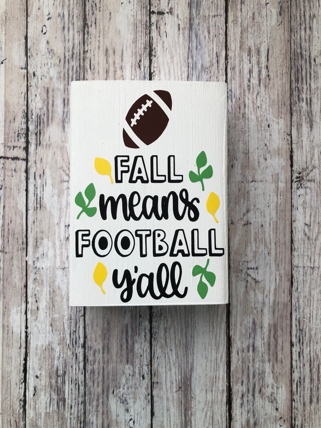 Football Sign, Football Tiered Tray Decor, Football Decor, Sport Decor ...