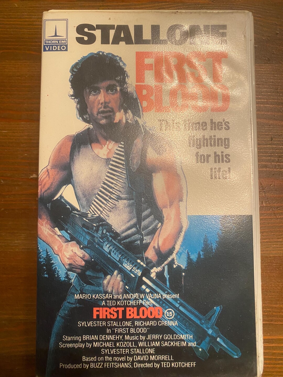 Rambo First Blood VHS Cut Box Clamshell. Rare VHS - Etsy