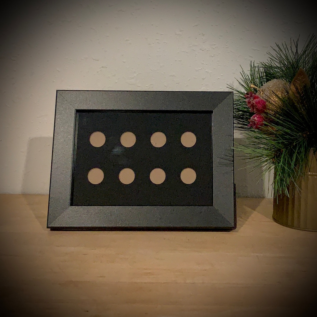 Custom Coin Display Frame | Customized Coin Matting | Collectible Coin ...