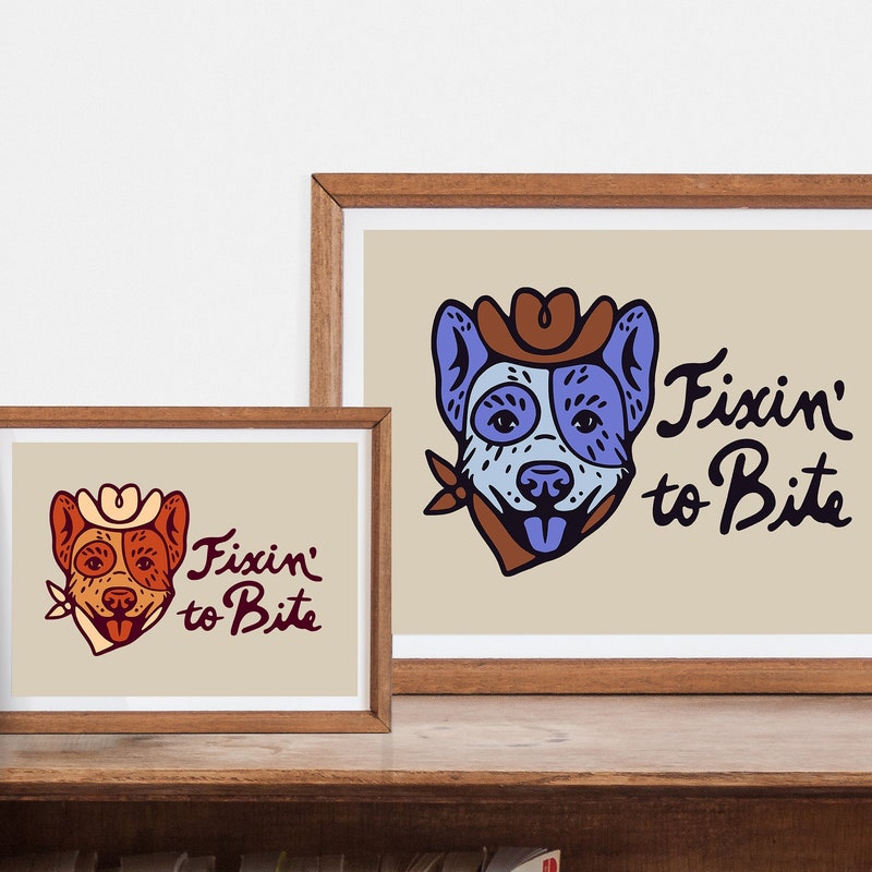 Red Heeler - Etsy