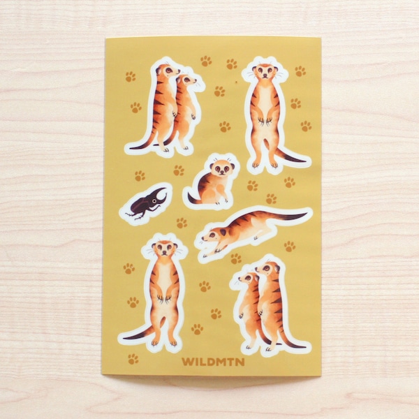 Meerkat Stickers - Etsy