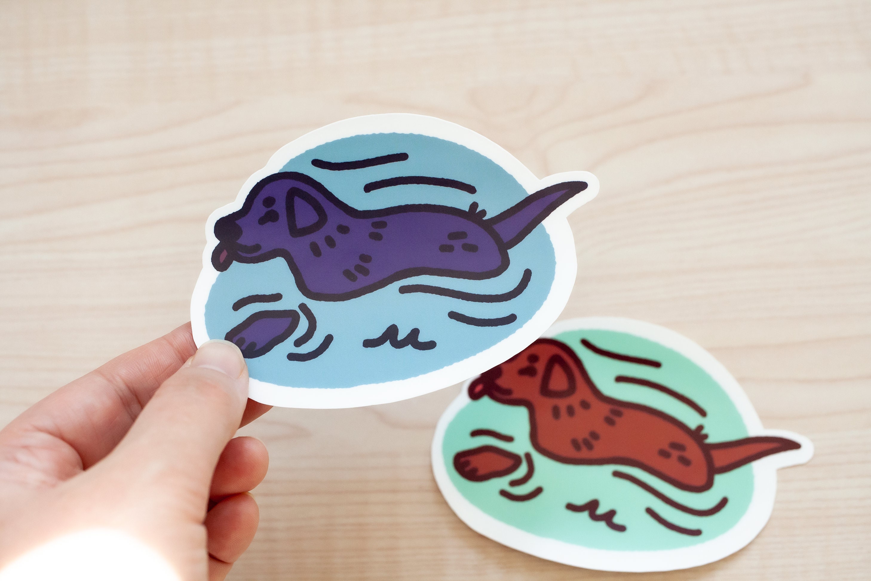 Chocolate Lab Black Lab Yellow Lab Sticker - Etsy