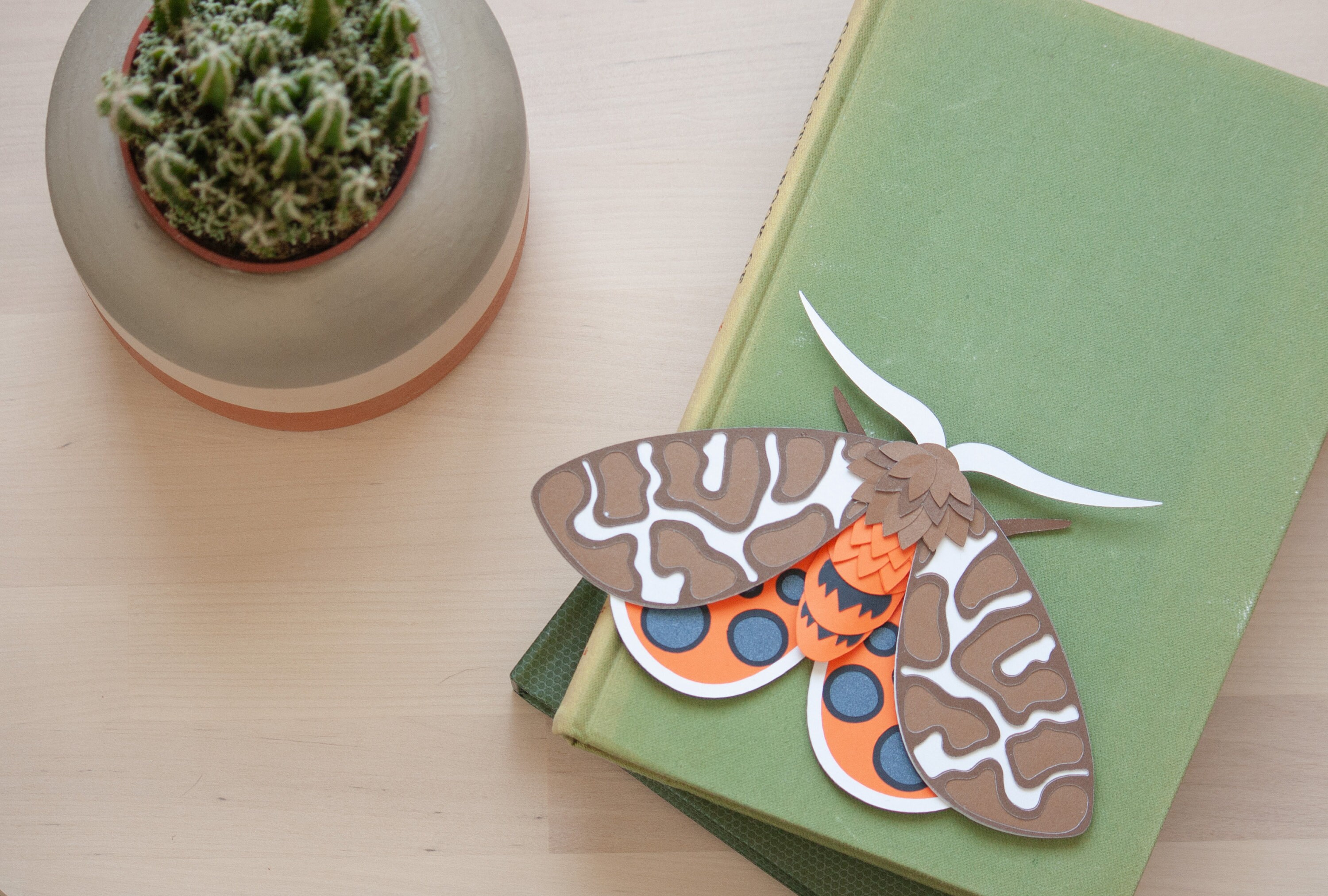 Printable Moth Craft Svg for Cricut DIY Paper Moth Craft - Etsy UK