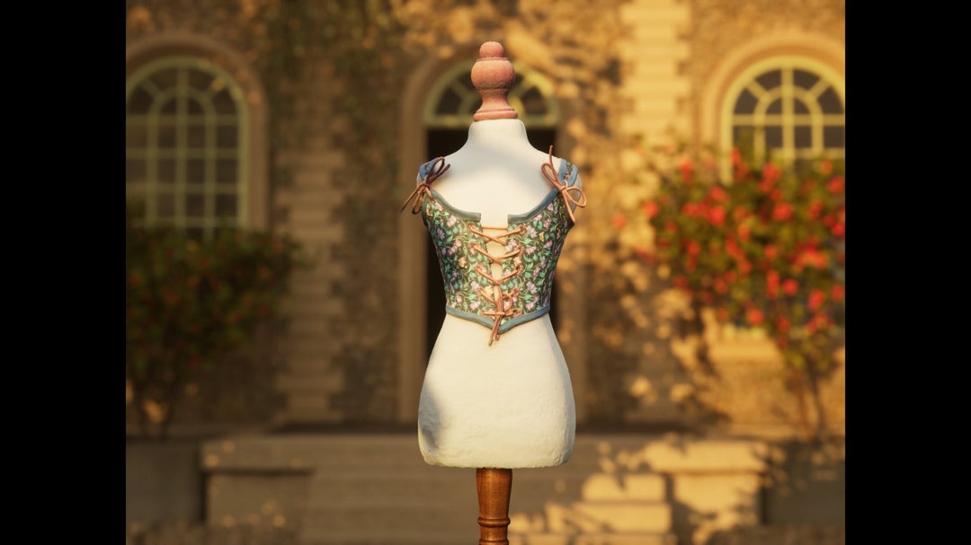 Custom Fabric Renaissance Corset Stays 18th Century Bodice - Etsy