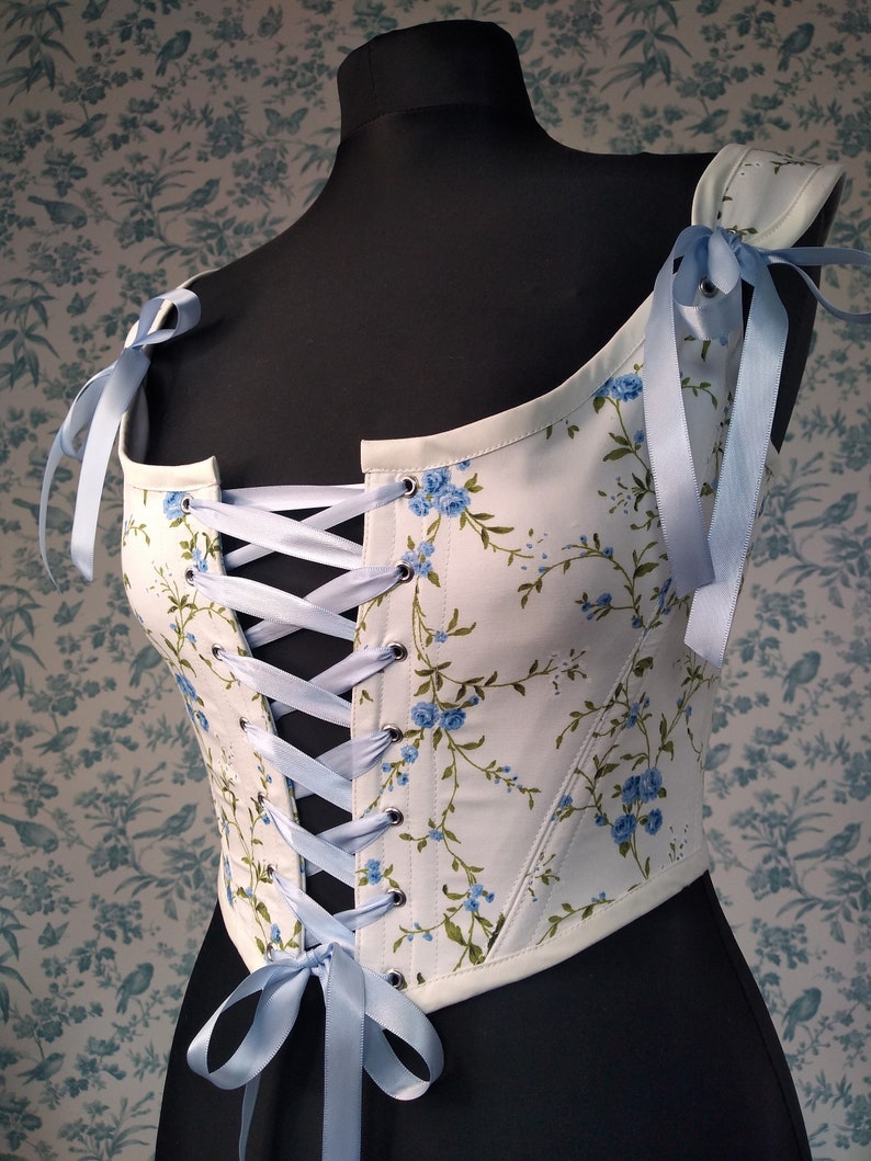 18th Century Rococo Corset Stays Light Renaissance Bodice in - Etsy UK