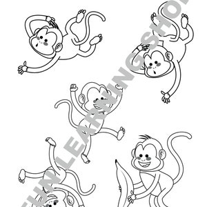 Five Little Monkeys Activities, Monkey Games, Story Time, Nursery Rhyme ...