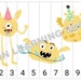 Cute Monster Number Sequence Puzzles 1-10 (printable) - Etsy