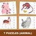32 Wild Animals Flashcards / Image Cards for Kids. Nomenclature Cards ...
