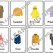 32 Clothing Flashcards / Image Cards for Kids, Preschoolers ...