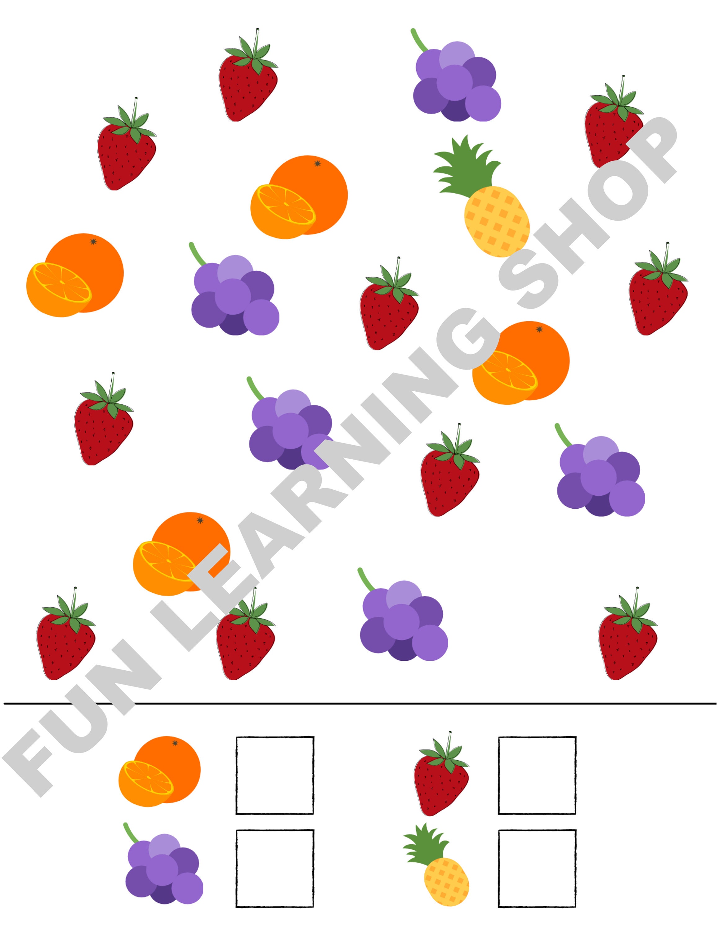 Number Counting 1-10. 8 Printable Math Worksheets for Kids ...