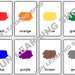 16 Colors Flashcards / Image Cards for Kids, Preschoolers. Nomenclature ...