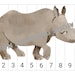 8 Animal Printable Number Sequence Puzzles. Number 1-10. - Etsy