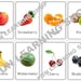 24 Fruits Flashcards / Image Cards for Kids. Nomenclature Cards. PDF ...
