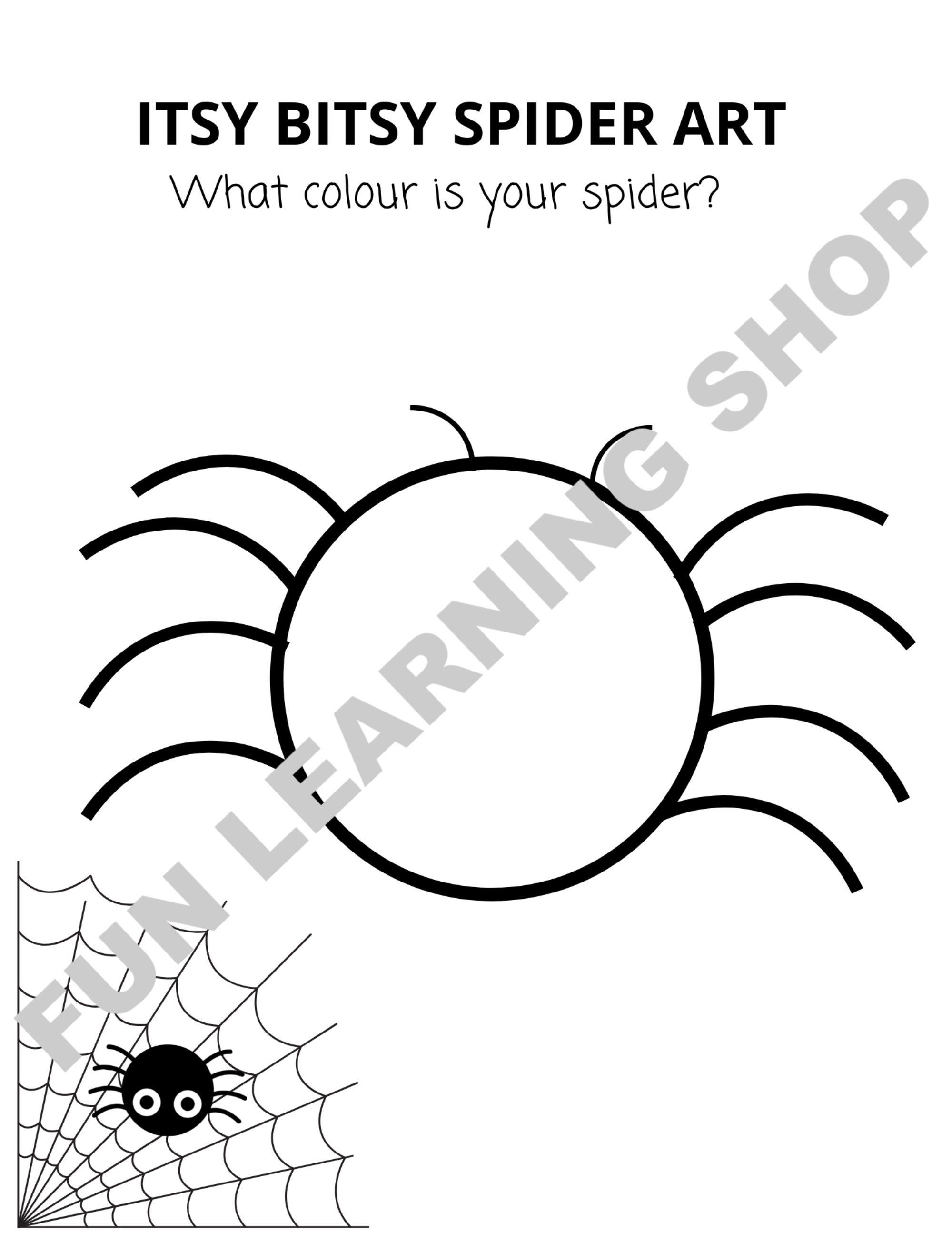 Itsy Bitsy Spider Activities, Spider Games, Story Time, Nursery Rhyme ...