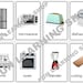 32 Kitchen Flashcards / Utensils, Appliances Image Cards for Kids ...