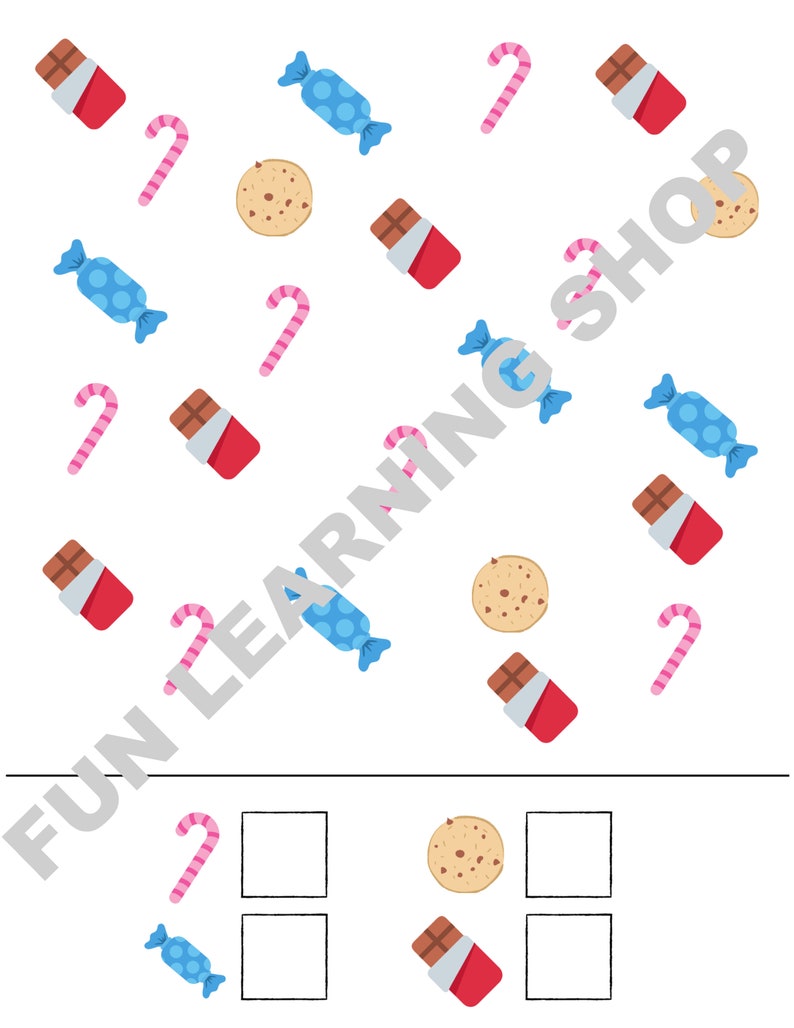Number Counting 1-10. 8 Printable Math Worksheets for Kids ...