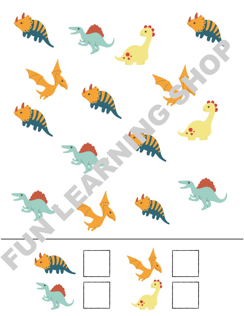 Number Counting 1-10. 8 Printable Math Worksheets for Kids ...