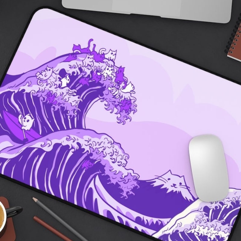Purple Mouse Pad - Etsy