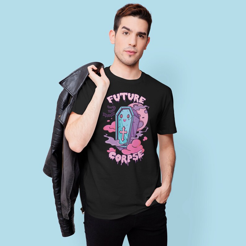 Pastel Goth Coffin Future Corpse Shirt Yami Kawaii Fairy - Etsy