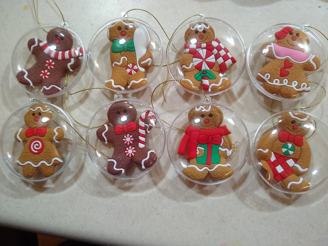 Gingerbread Men Ornaments | Etsy
