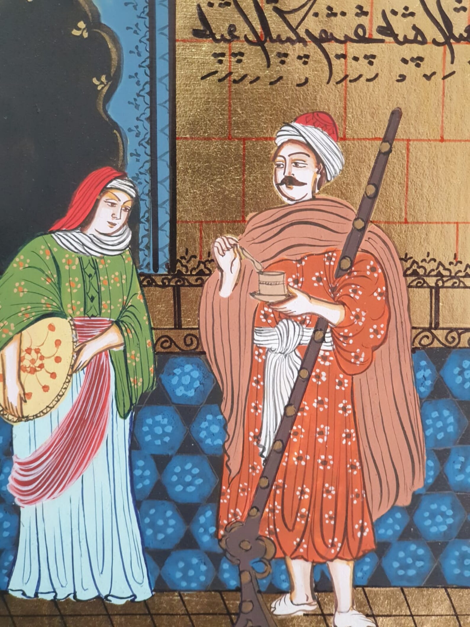 Original Ottoman Turkish Miniature Painting Artminiature - Etsy