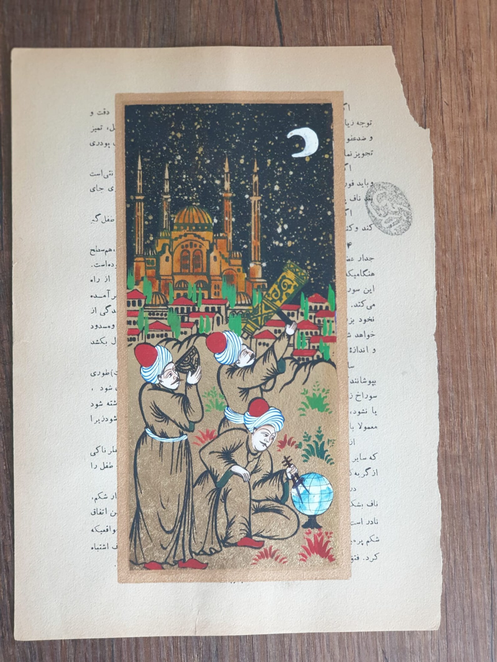 Original Ottoman Turkish Miniature Painting Artminiature - Etsy