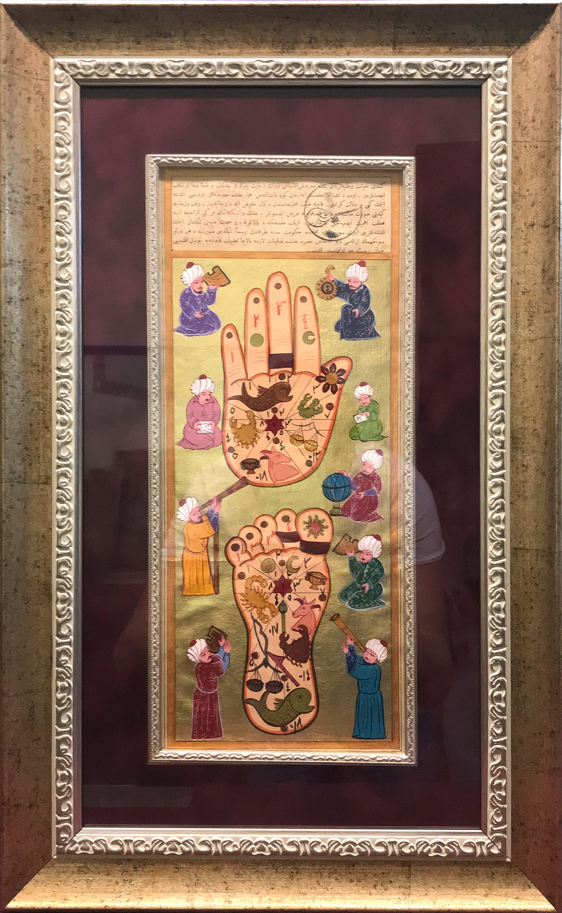 Original Ottoman Turkish Miniature Painting Artminiature | Etsy