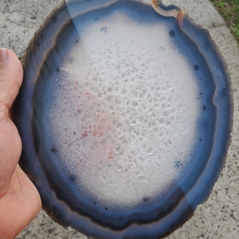 Blue Agate Platter - Etsy