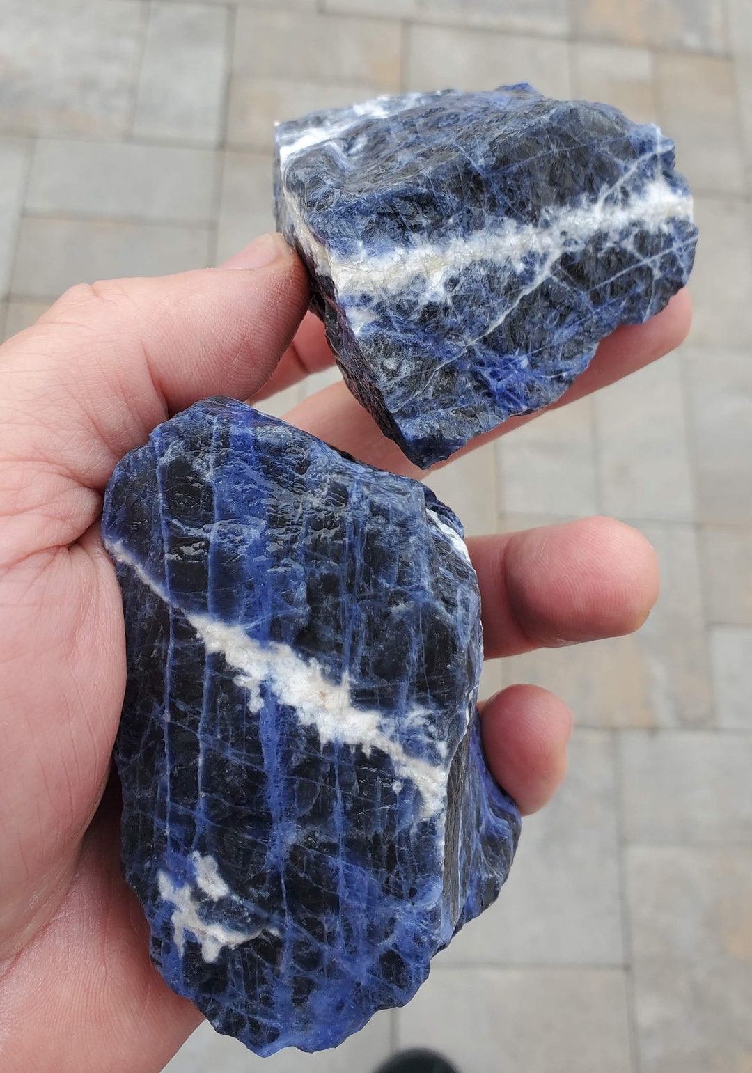 Rough Raw Sodalite AAA Quality 2.0 Lbs! 2-4 Inch Examples Brazil - Etsy