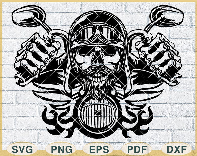 Motorcycle Rider Svg Motorcycle Svg Motorcycle Skull Svg - Etsy