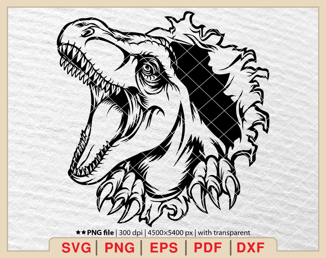 T-rex Scratch SVG, Dinosaur Svg, T Rex Svg, Tyrannosaurus Rex Svg, T ...